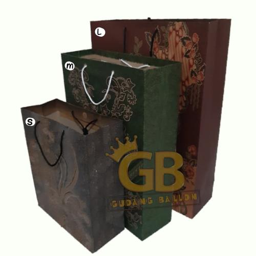 Jual Papper Bag Batik / Shopping Bag / Tote Bag / Tas Kertas / Souvenir ...