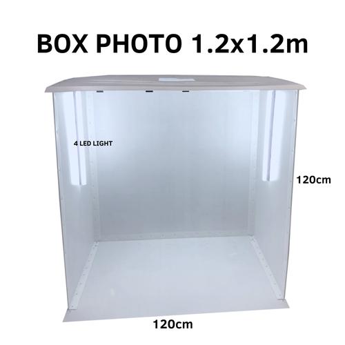 Promo Box Studio mini ukuran 1.2m (1.2m x 1.2m) Custom motif - STANDART ...