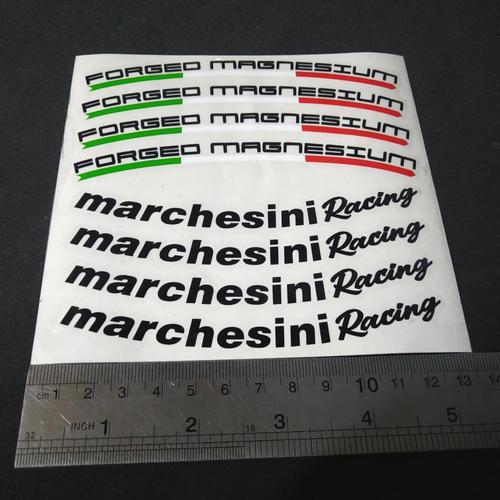 Promo Cutting Sticker Velg motor Marchesini Racing Forged Magnesium ...