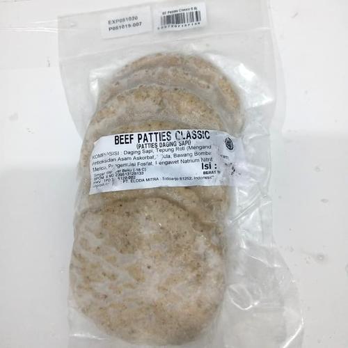 Jual BERNARDI BEEF PATTIES 6s 240gr daging burger sapi classic isi 6 ...