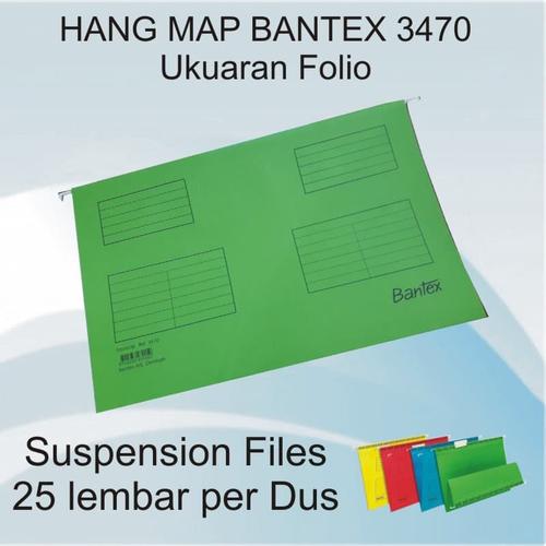 Jual Hang map BANTEX 3470 Ukuran folio untuk SUSPENSION FILES awet dan ...
