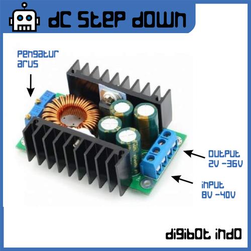 Jual Step Down Module - 8A 300W - Kab. Kudus - DigiBot Indo | Tokopedia