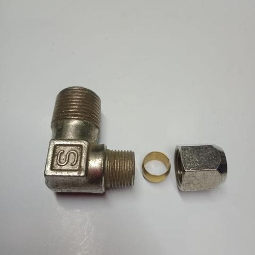 Jual Male Elbow Connector 8mm OD x 3/8" BSP. Brass nickel - Jakarta Barat - Fittingspedia ...