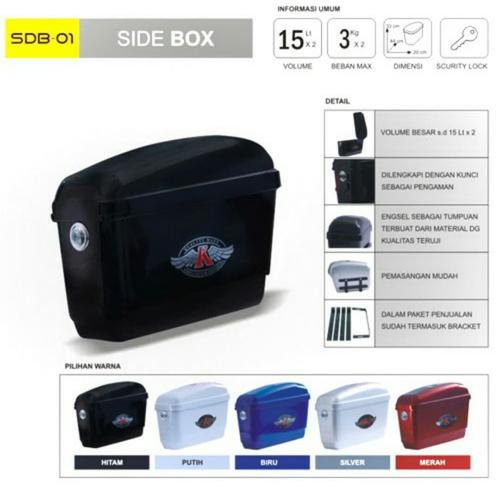 Jual BOX SAMPING SIDEBOX KMI - Jakarta Barat - HYT Motor Sports | Tokopedia