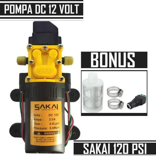Jual Pompa Air DC 12Volt Penguat Tekanan Air High Pressure 60W Ada ...
