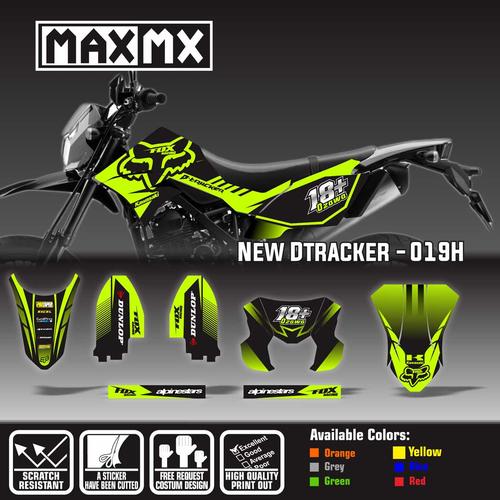 Jual Decal Sticker Striping Custom Full Body New Dtracker 150 MXND-019 ...