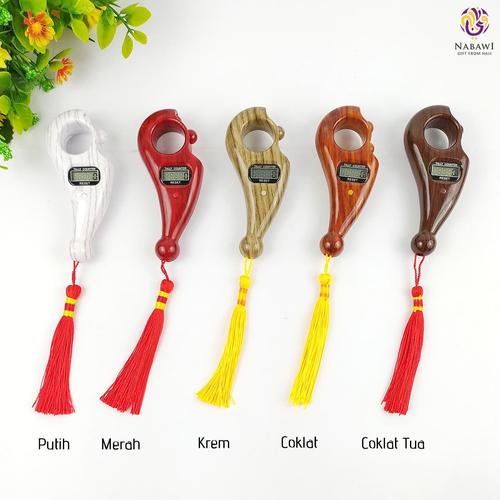 Jual Tasbih Digital Kayu Tasbih Tally Counter Wooden Tasbih Oleh Oleh Haji - Merah - Jakarta ...