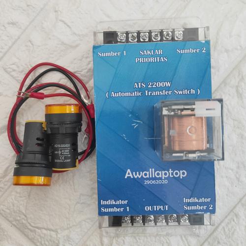 Jual modul ATS automatic transfer switch genset PLN solar panel surya ...