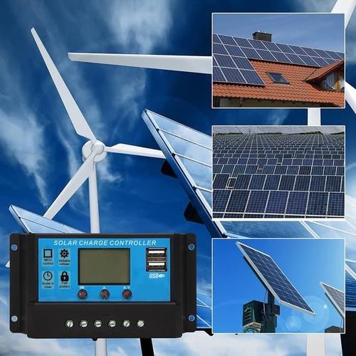 Jual Solar Charge Controller 10A 20A 30A Cell PWM Pengisi Daya Surya ...