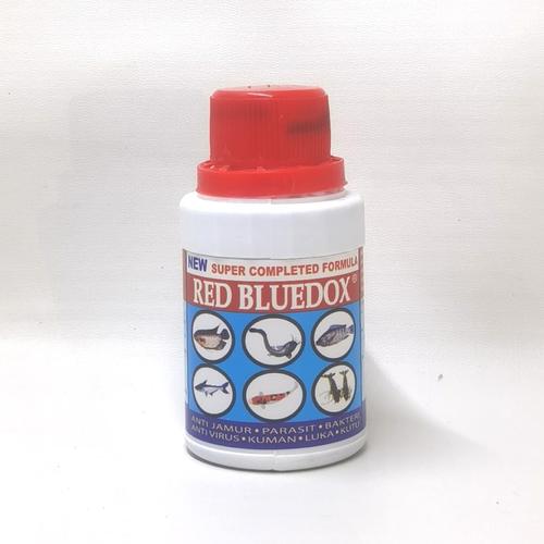 Jual Red Bluedox 125 ml -- Obat Ikan Anti Jamur, Parasit, Bakteri ...