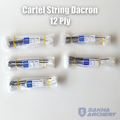 Jual Cartel Dacron String 12 Ply - Tali Busur Standar Recurve - 64 ...