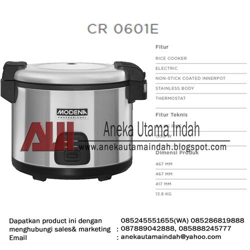Jual MODENA CR 0601E Commercial Electric Rice Cooker Pemasak Nasi Besar ...