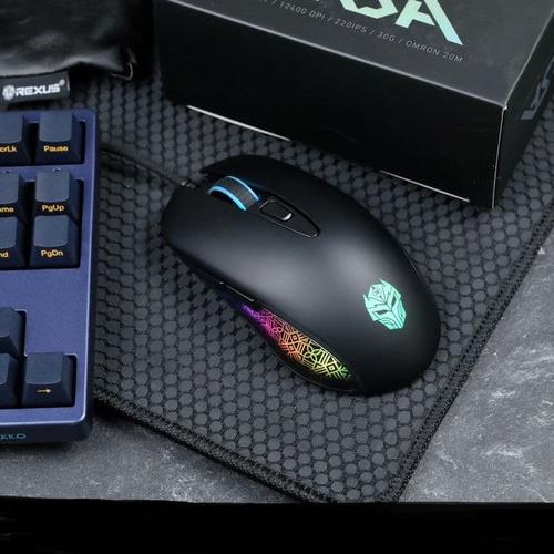 Jual Rexus Arsa RGB - Polygon Batik Gaming Mouse Macro - POLYGON - ARSA ...