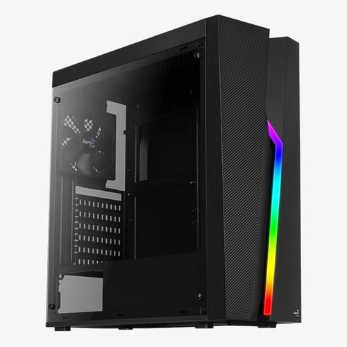 Jual Casing Aerocool BOLT (NON FAN) RGB MID TOWER CASE Tempered Glass ...