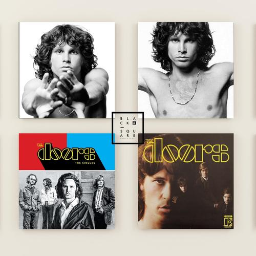 Jual Poster Kayu Premium - The Doors Jim Morrison Album Cover 20cm ...