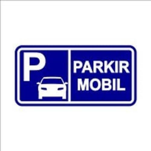 Jual STICKER PARKIR MOBIL UK 40X15CM SIGN K3 RAMBU STIKER PARKIR MOBIL ...