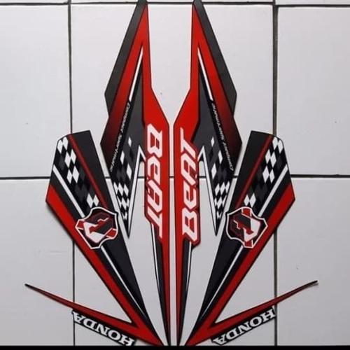 Promo striping beat esp 2018 hitam merah - striping beat 2018 - Kab ...