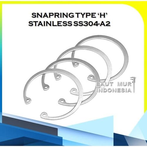 Jual CIRCLIP SNAPRING STAINLESS SS304 TYPE - H42 INTERNAL LOCKING SNAP ...