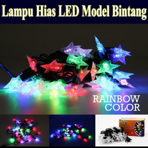 Jual Lampu Natal LED Lampu Hias LED Bintang Rainbow - Jakarta Barat ...