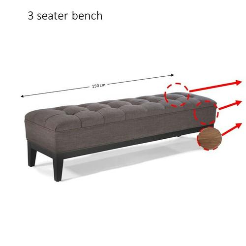 Jual kursi bench sofa bench rangka jati - Kab. Jepara - Inf furniture ...