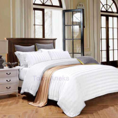 Jual Sprei 160x200 200x200 Kingkoil Salur Emboss Microtex Dobby Salur ...
