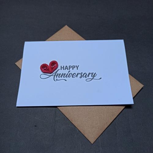 Jual Kartu Ucapan Greeting Card Happy Anniversary - Quilling #01 - Kab ...