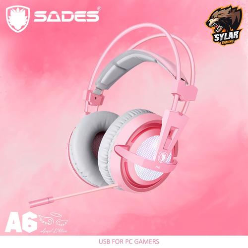 Jual Sades A6 Angel Edition USB Gaming Headset - Jakarta Pusat - Sylar ...