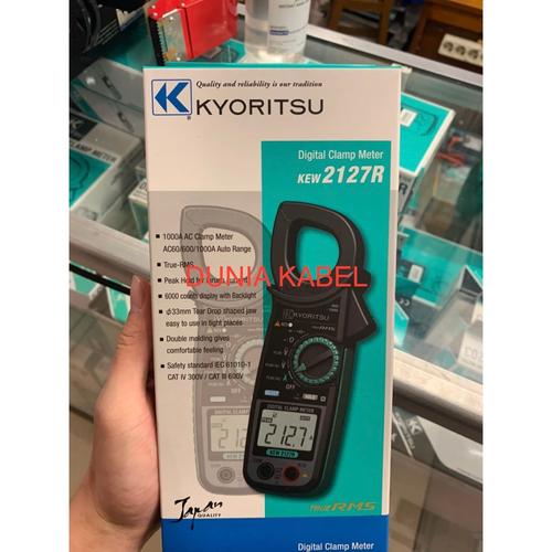 Jual Tang Ampere Amper Kyoritsu 2127R Digital Clamp Meter kew 2127 R ...