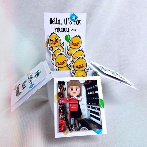 Jual Doodle Duck Gift Card Box Hadiah Ulang Tahun Anniversary Pacar ...