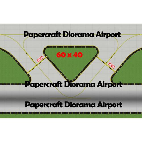 Jual MAT Airport Runway 60 cm x 40 cm - Kab. Solok Selatan - papercraft ...