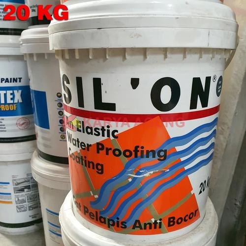 Jual SIL' ON Cat Pelapis Anti Bocor 20 KG / Cat Tembok Waterproof 20KG ...