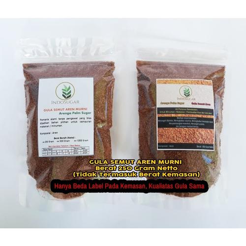 Jual Gula Aren Organik - Gula Semut Aren Asli 250 Gram Netto - Kab ...
