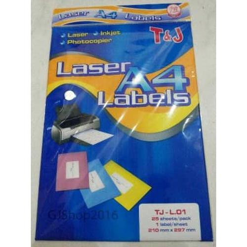 Jual Sticker Label Tom & Jerry Ukuran A4 Laser A4 Labels - Jakarta ...