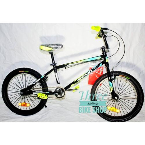 Jual SEPEDA BMX GENIO FURY 20 INCH WARNA TOSCA KUNING STABILO - Jakarta ...