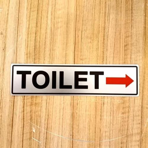 Jual SIGN LABEL TOILET ANAK PANAH ARAH KANAN UK 4.5X18CM - Jakarta ...
