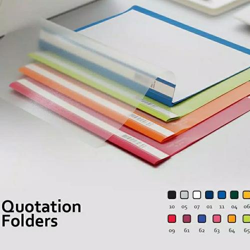 Jual Bantex Quotation Folder Business File 2 Lubang Size A4 dan Folio ...