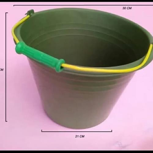 Jual Ember Cor Hijau Besar / Ember Air Pvc Plastik - 1pc = Besar ...