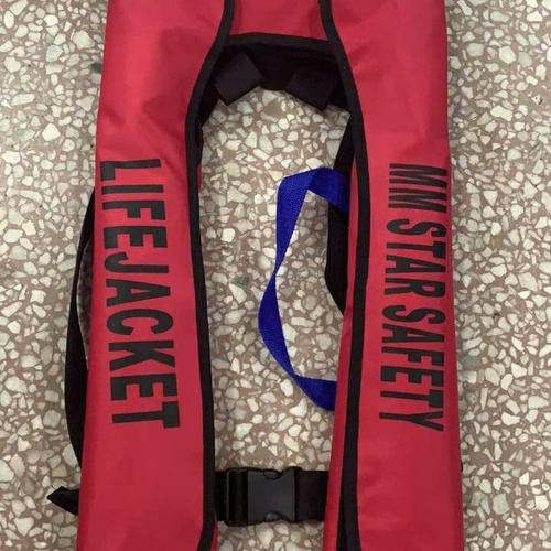 Jual Inflatable CO2 Life Jacket / Jaket Penumpang Otomatis CO2 - Merah ...