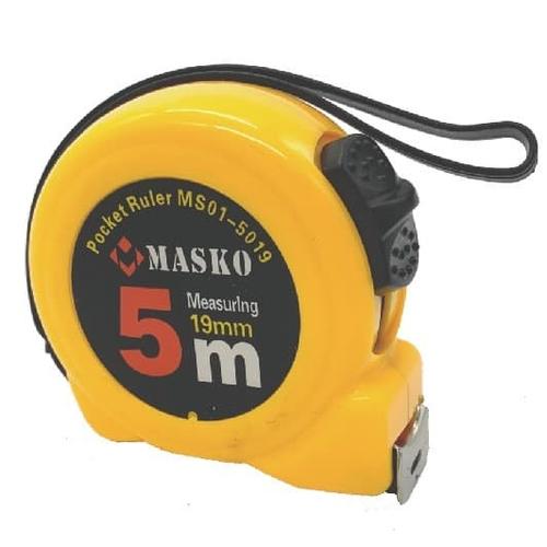 Jual MASKO METERAN / ROL METER TOP KUALITAS 5 METER KECIL 5019 OTOMATIS ...