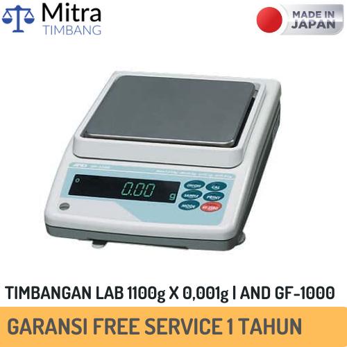 Jual Timbangan Digital Lab 1100g x 0,001g | AND GF-1000 PRECISION ...