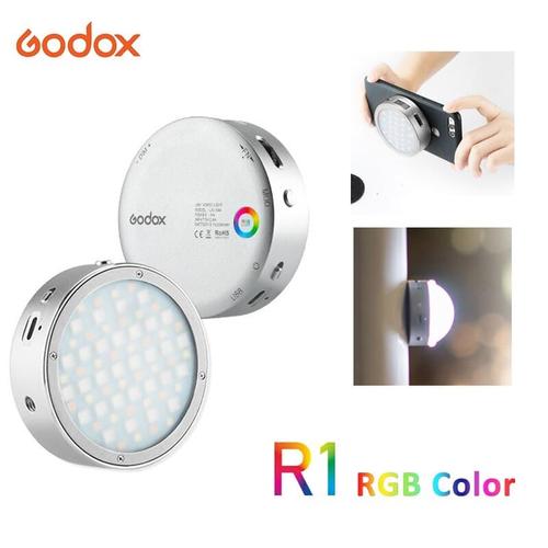 Jual Godox R1 Round Mini RGB LED Magnetic Light - Kab. Karawang ...