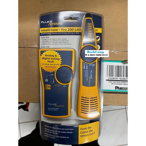Jual FLUKE MT-8200-60 KIT FLUKE IntelliTone Pro 200 LAN Toner and Probe ...