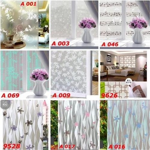 Jual STIKER STICKER KACA WALLPAPER KACA MOTIF JENDELA RUMAH 90 X 100 Cm ...