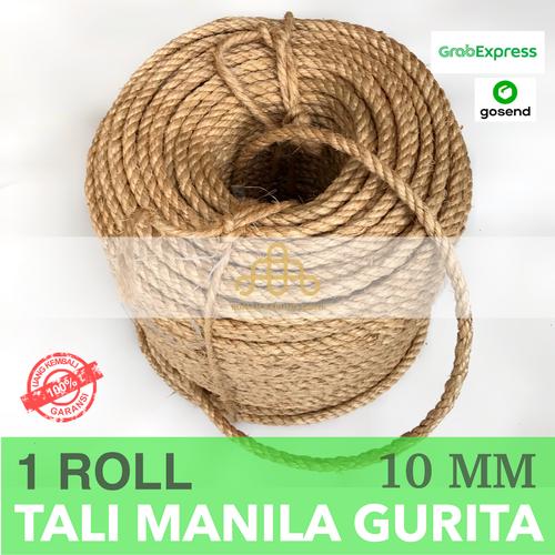Jual Tali Manila Gurita 10 MM Rollan 220 Meter - Tambang Tampar Manila ...