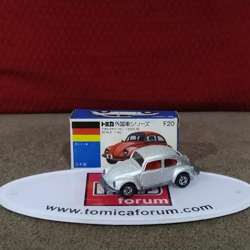 Jual Tomica Foreign F20 Volkswagen VW Kodok Beetle Putih kasar - Jakarta Timur - Minicar | Tokopedia