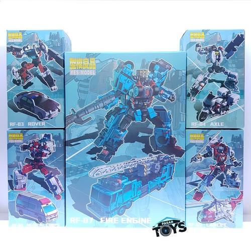 Jual Yes Model MTCM-04 Maketoys Guardia Defensor Combiner Full Set of 5 ...