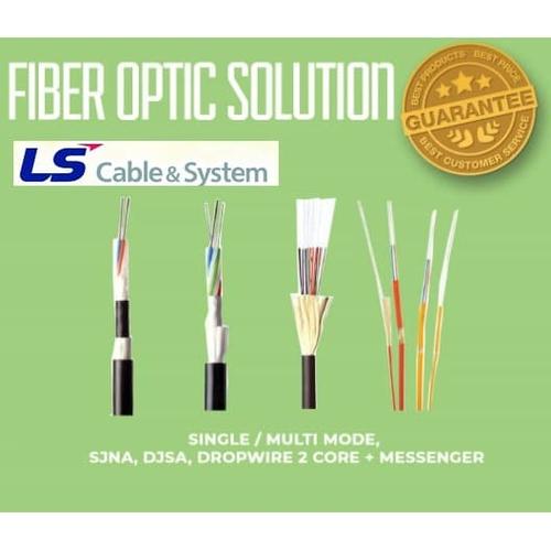 Jual LS FIBER OPTIC CABLE 4 CORE Multimode OM2 SJNA / Single jacket ...