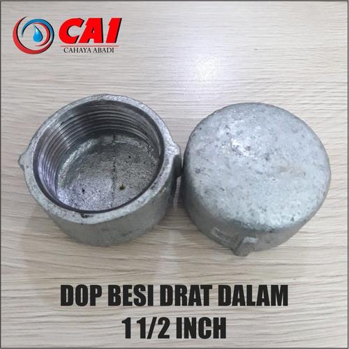 Jual TUTUP PIPA BESI - DOP BESI DRAT DALAM - 1 1/2 INCH - Kab. Bandung ...