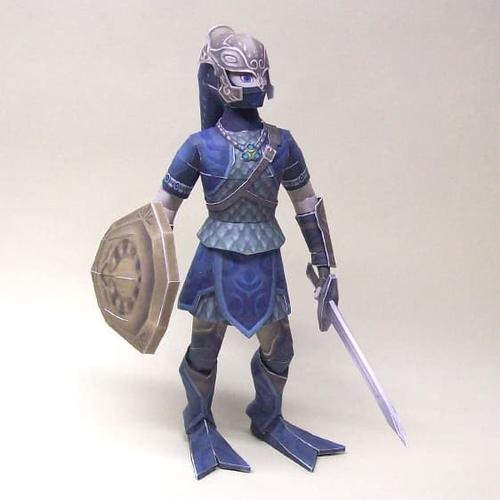 Jual The legend of Zelda Zora armor Link papercraft - Kab. Bekasi ...