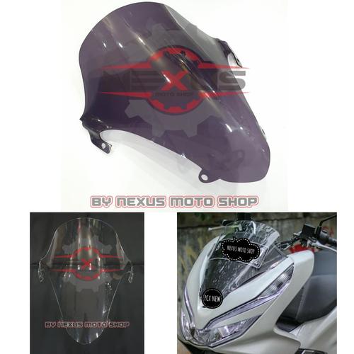 Jual windshield pcx new visor pcx150 new windshield standar pcx 150 ...